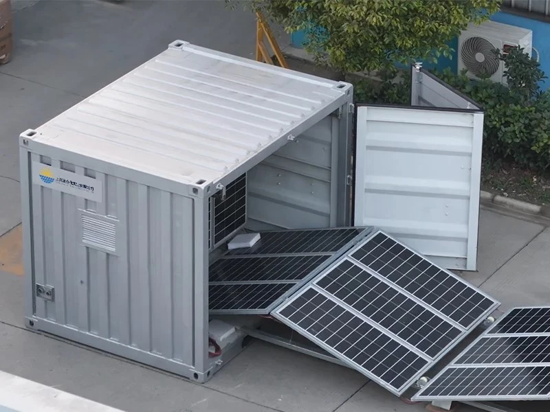 LZY-MSC1 Sliding Solar Container | Rapid Deployment Energy Storage System